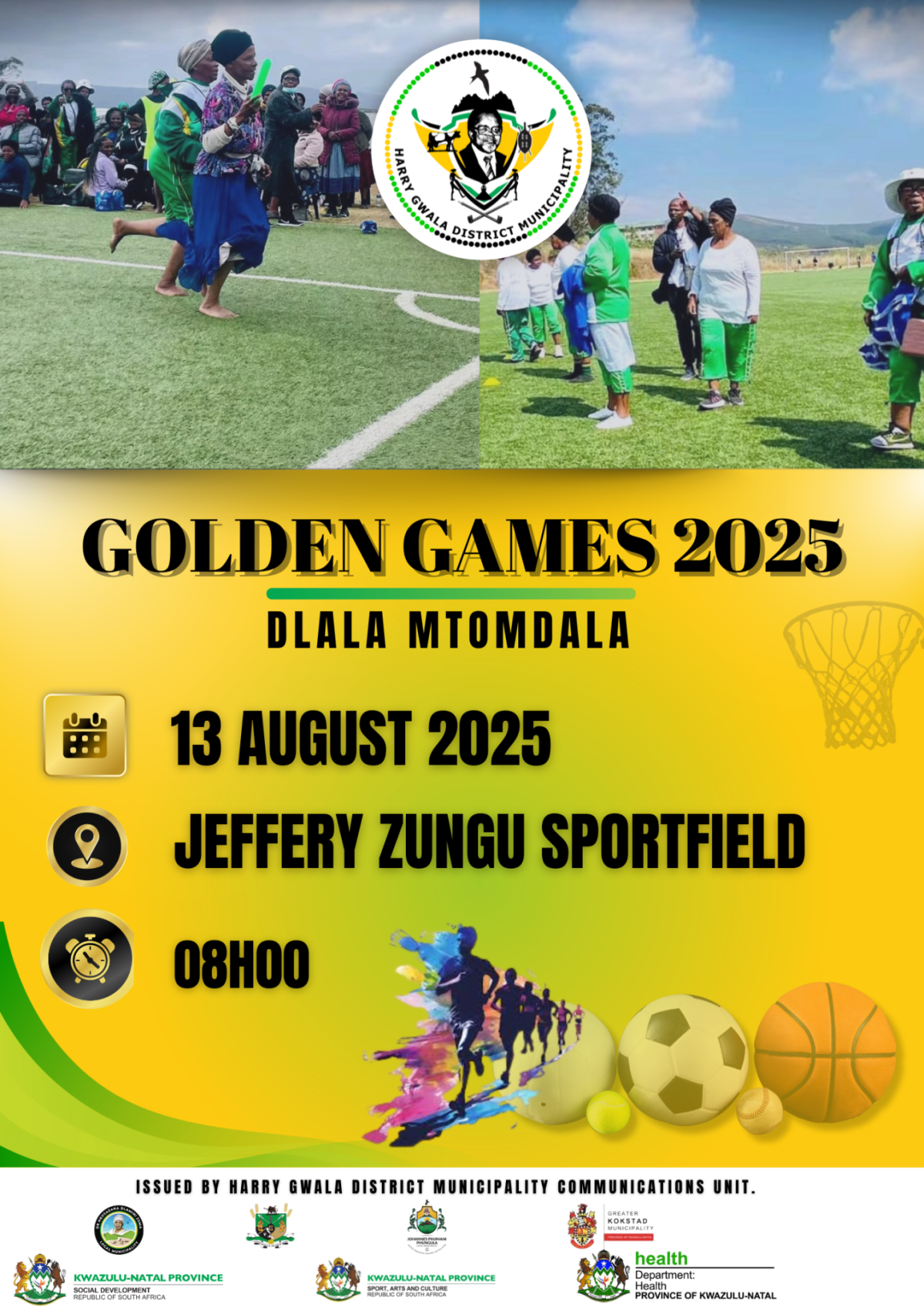 Harry Gwala District Municipality - Golden Games 2025